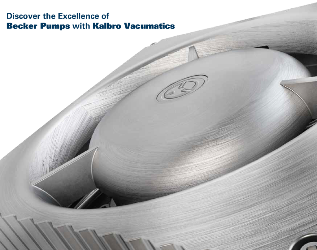Discover the Excellence of Becker Pumps with Kalbro Vacumatics - Kalbro ...